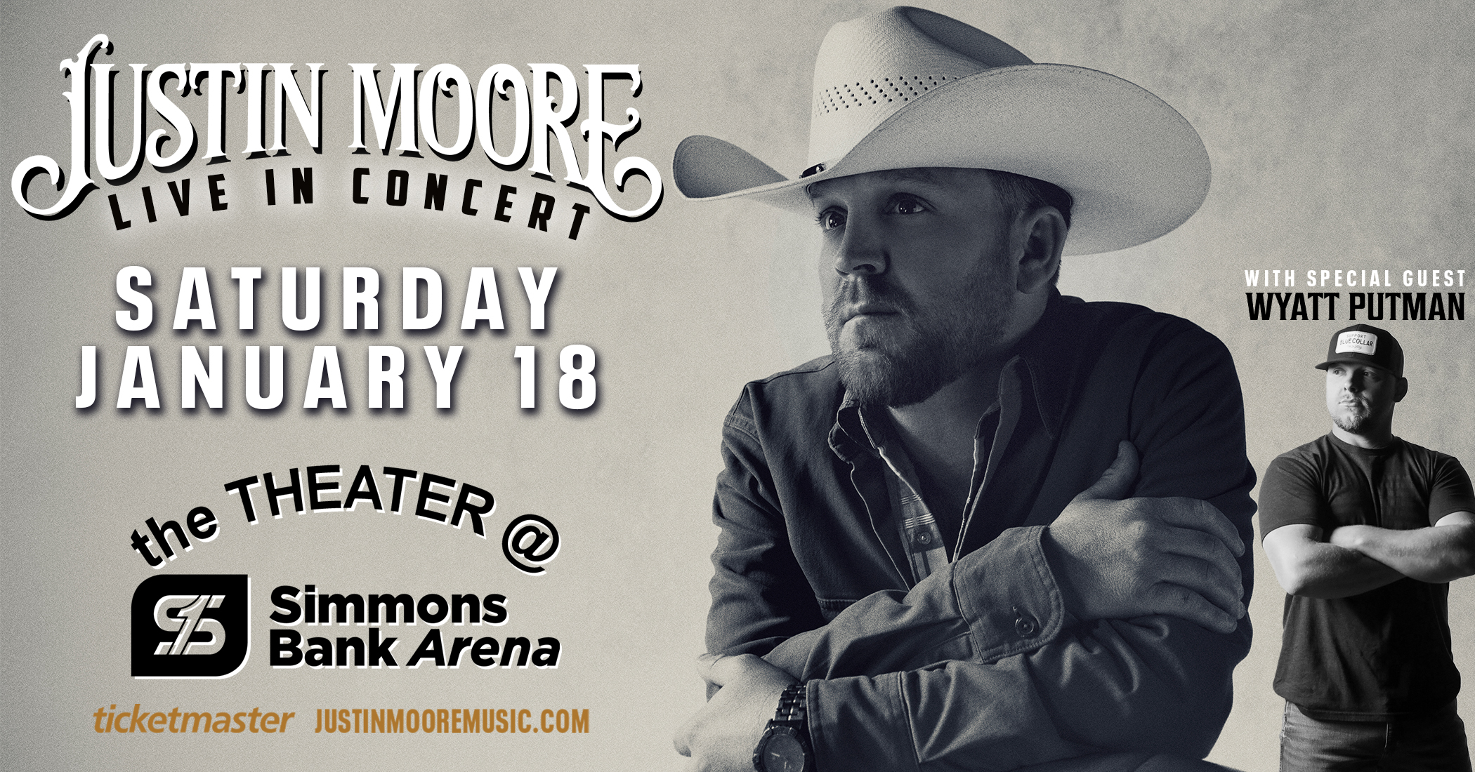 Arkansas Native and Country Star Justin Moore to Headline Simmons Bank ...