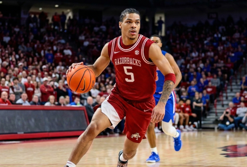 Razorback Guard Darius Acuff Jr. Sweeps SEC Player and Freshman of the ...